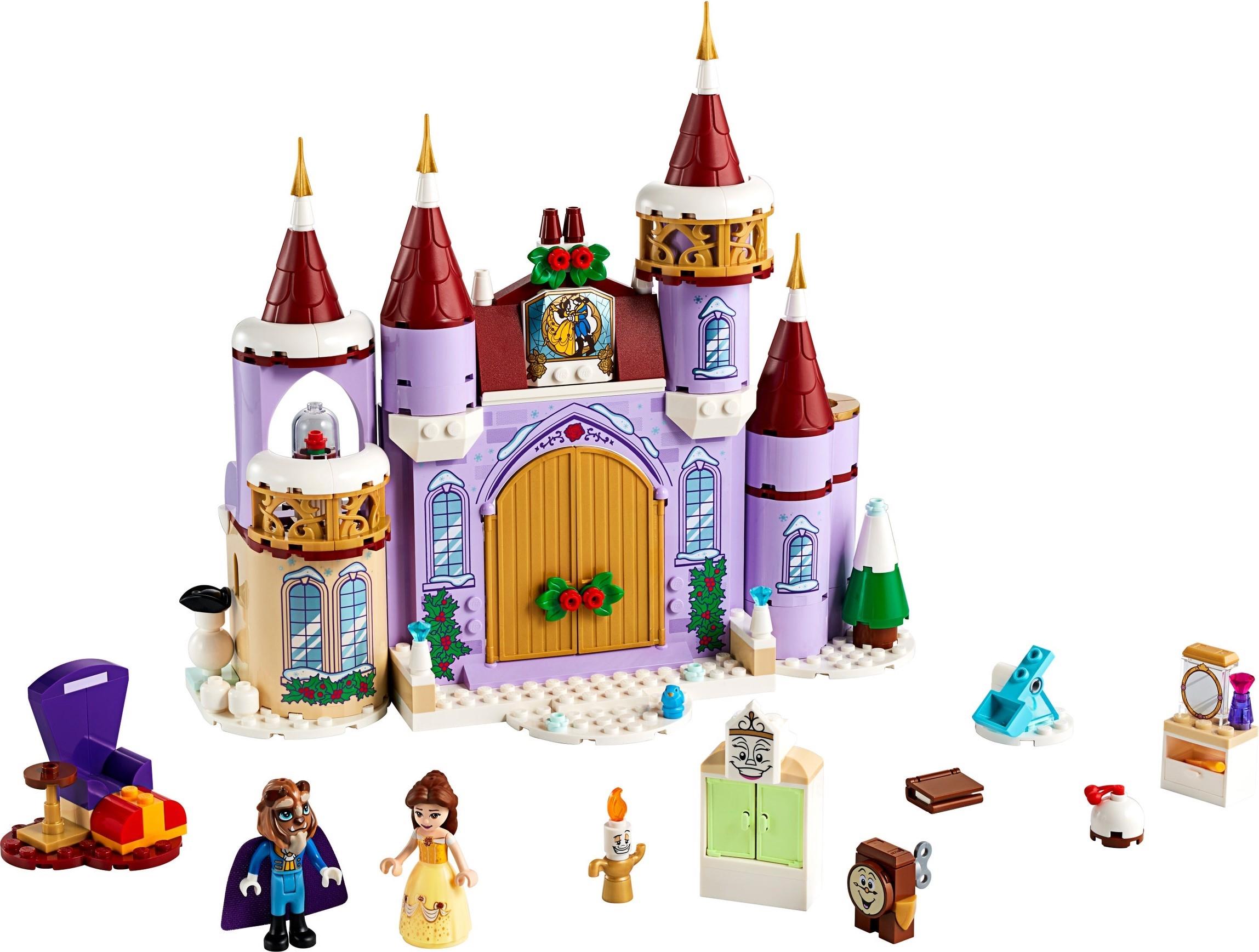 LEGO 43180 Disney Princess Belle's Castle Winter Celebration | BrickEconomy