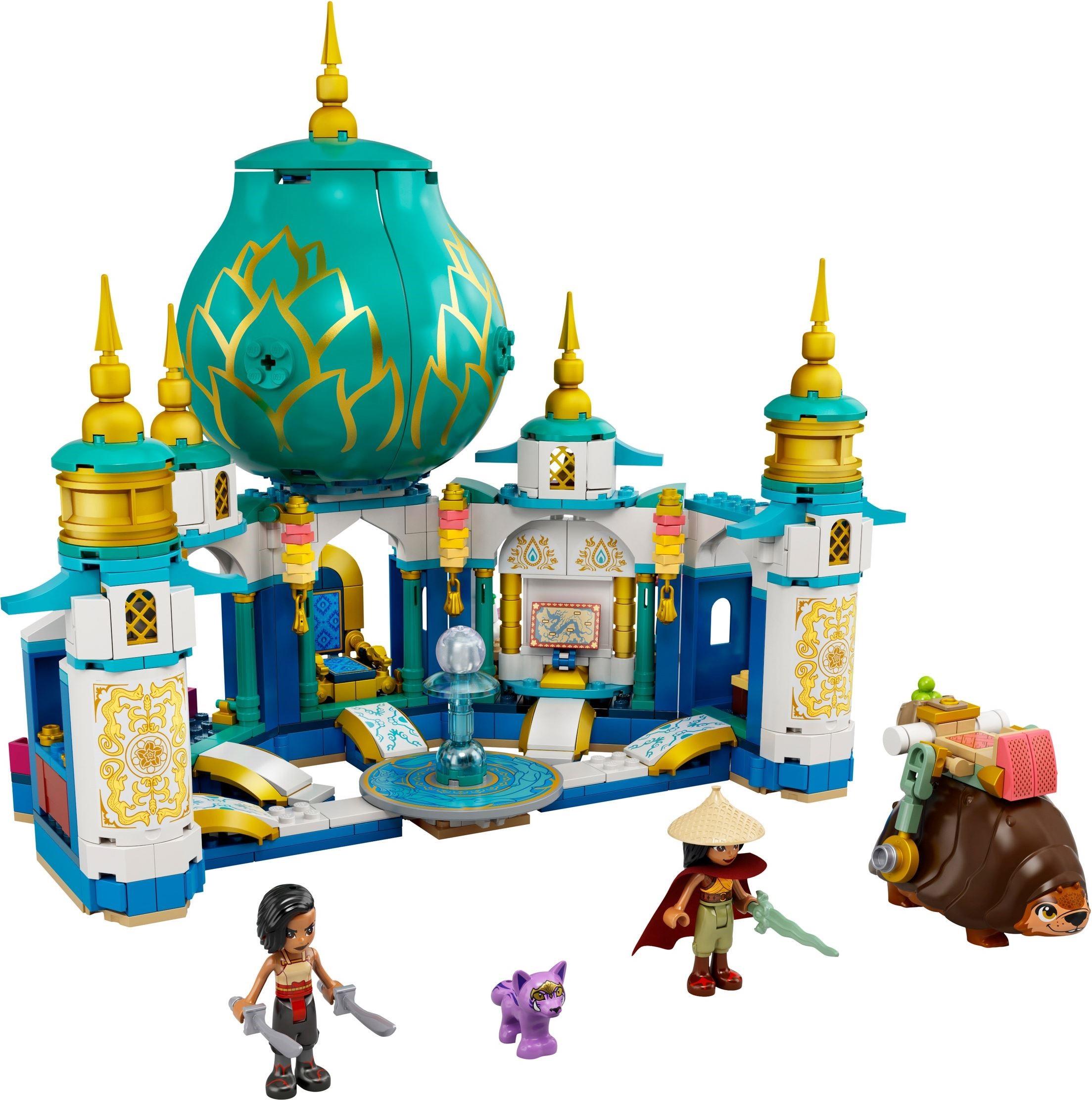 LEGO 43181 Disney Raya and the Last Dragon Raya and the Heart Palace ...