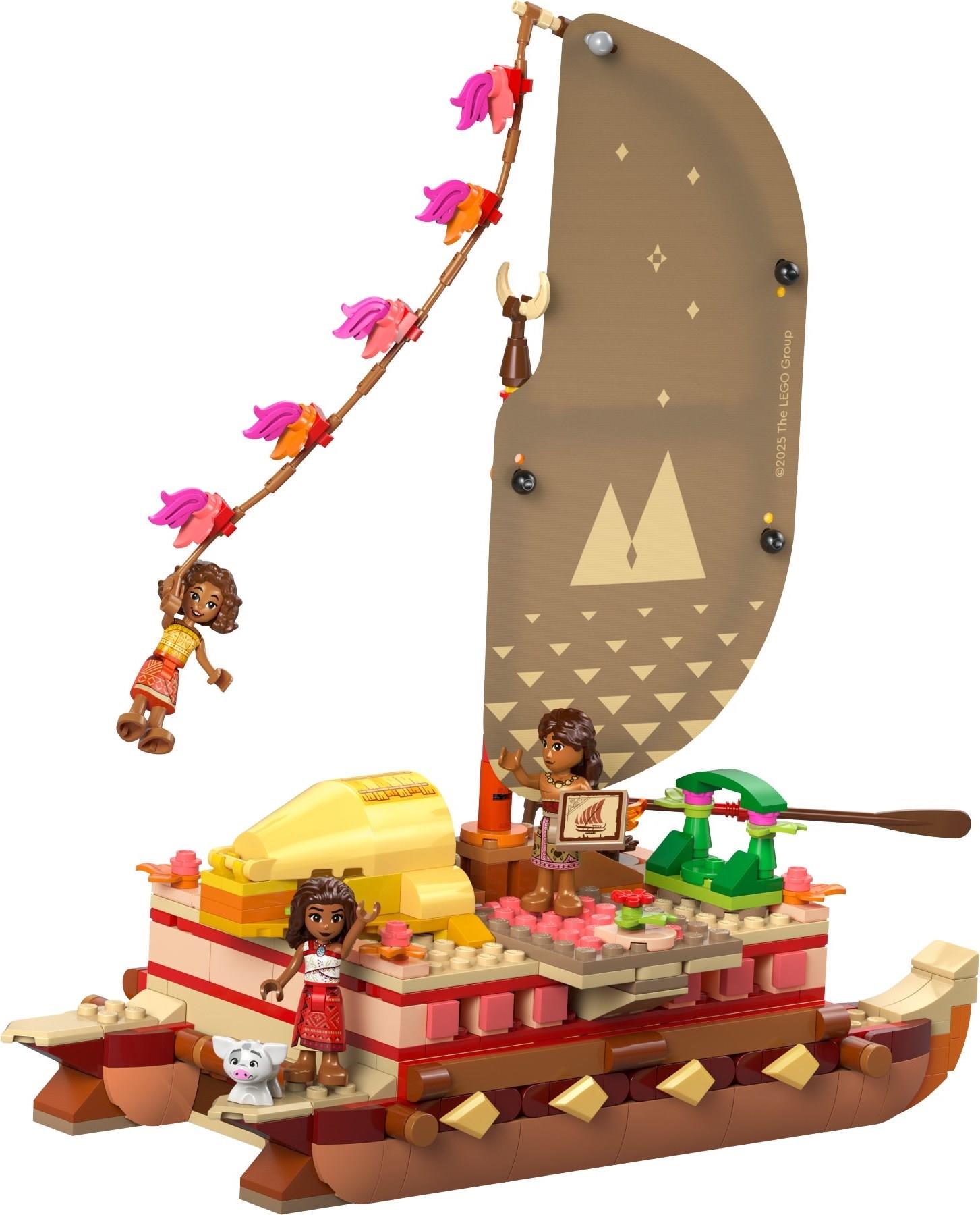 LEGO 43270 Disney Moana 2 Moana's Adventure Canoe | BrickEconomy