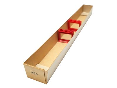 LEGO 455-2 1x3x2 Window, Red or White | BrickEconomy