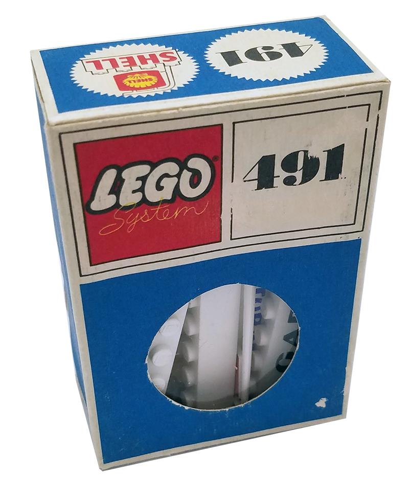 LEGO 491-2 Shell Station Brick and Sign 6 Named Beams | BrickEconomy