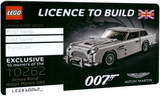 LEGO 5005665 Licence to build | BrickEconomy