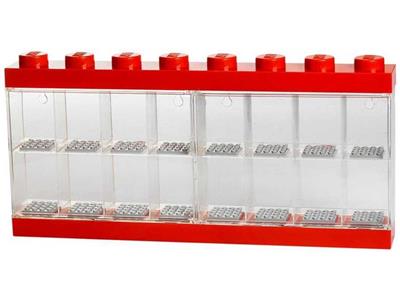 LEGO 5006154 Minifigure Display Case 16 Red | BrickEconomy