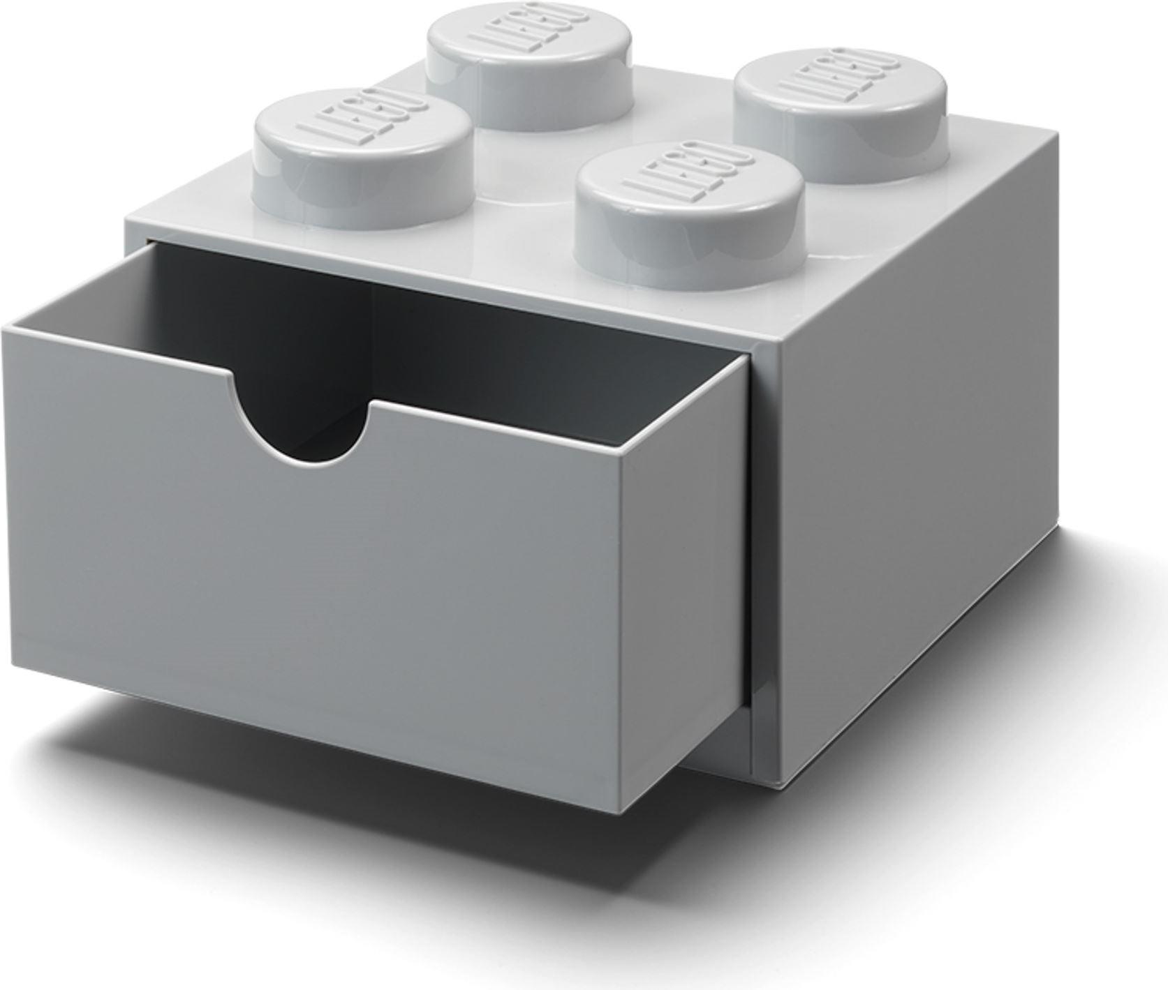 LEGO 5006875 4 Stud Desk Drawer Gray | BrickEconomy