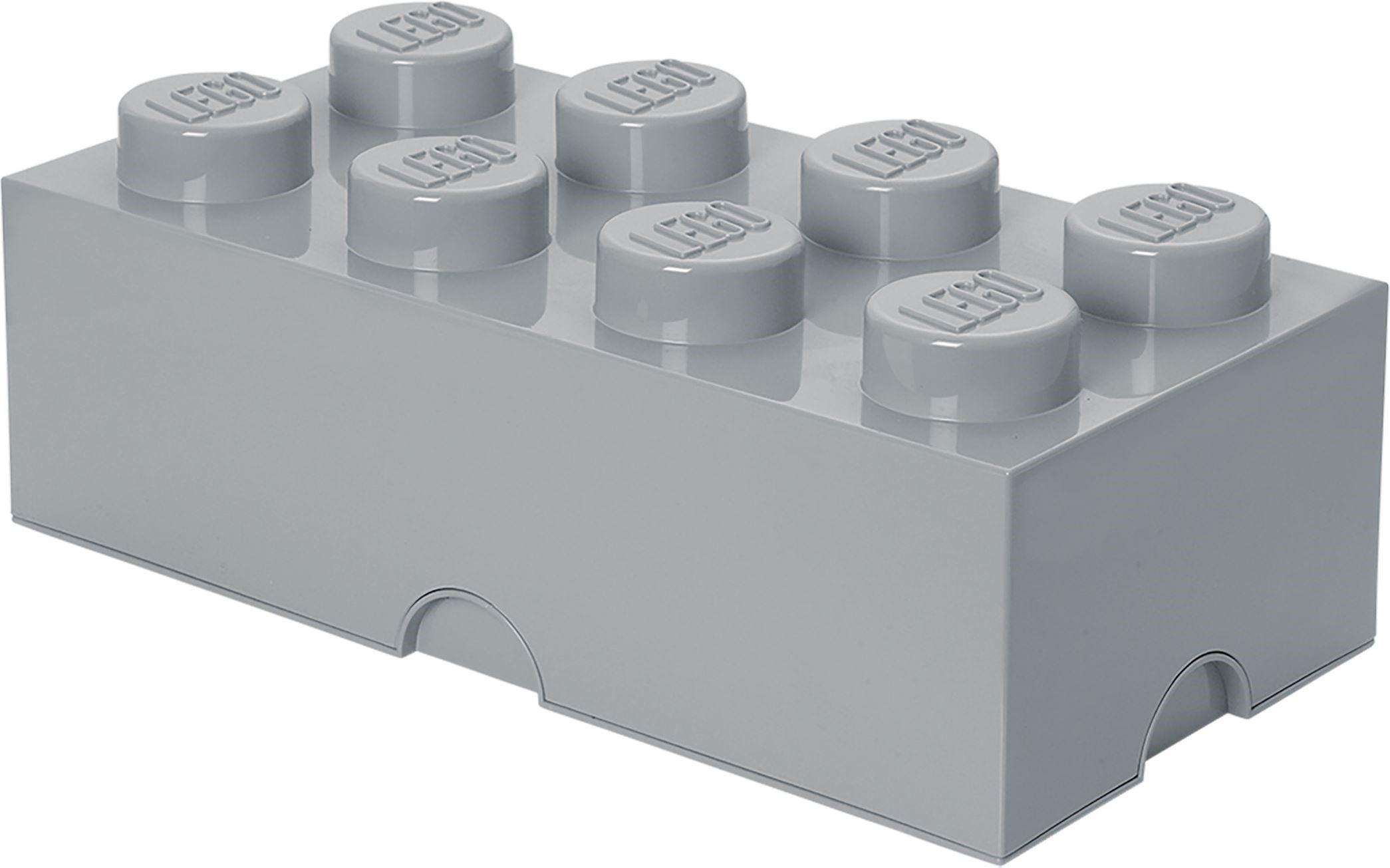 LEGO 5007268 8 Stud Storage Brick Stone Gray | BrickEconomy