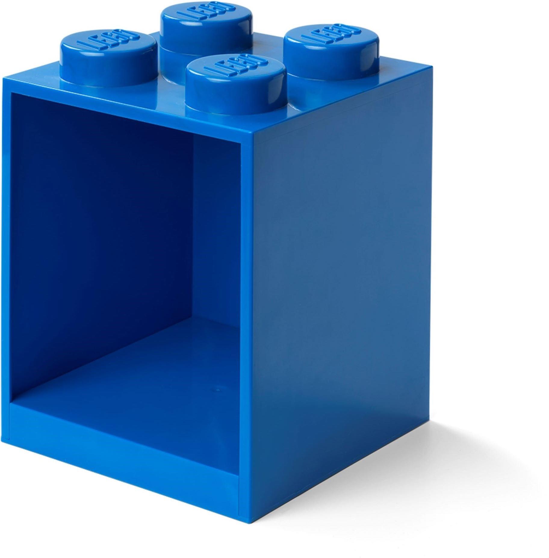 LEGO 5007280 4 Stud Brick Shelf Blue | BrickEconomy