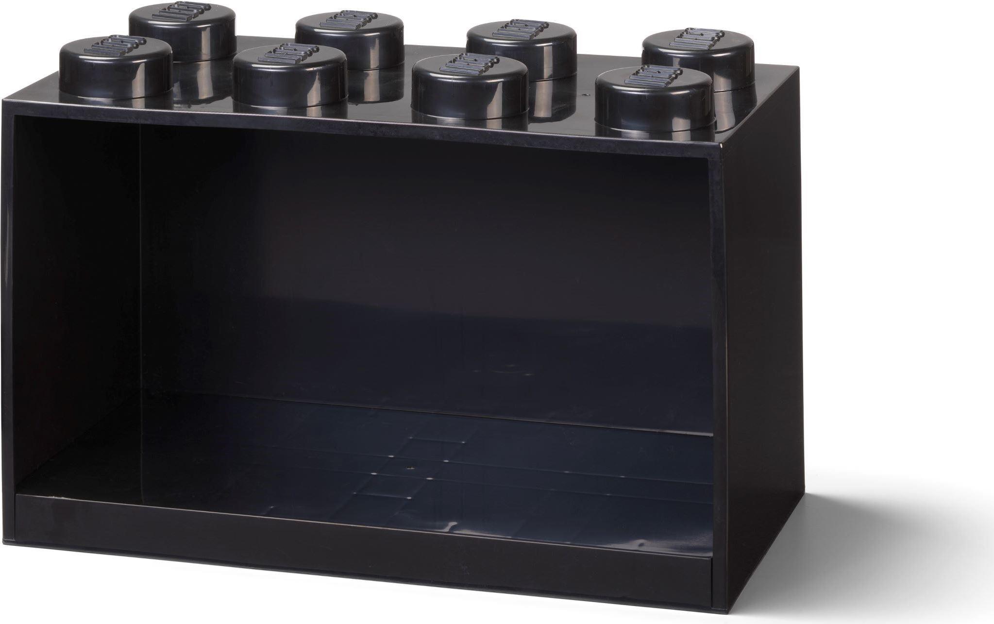 LEGO 5007286 8 Stud Brick Shelf Black | BrickEconomy