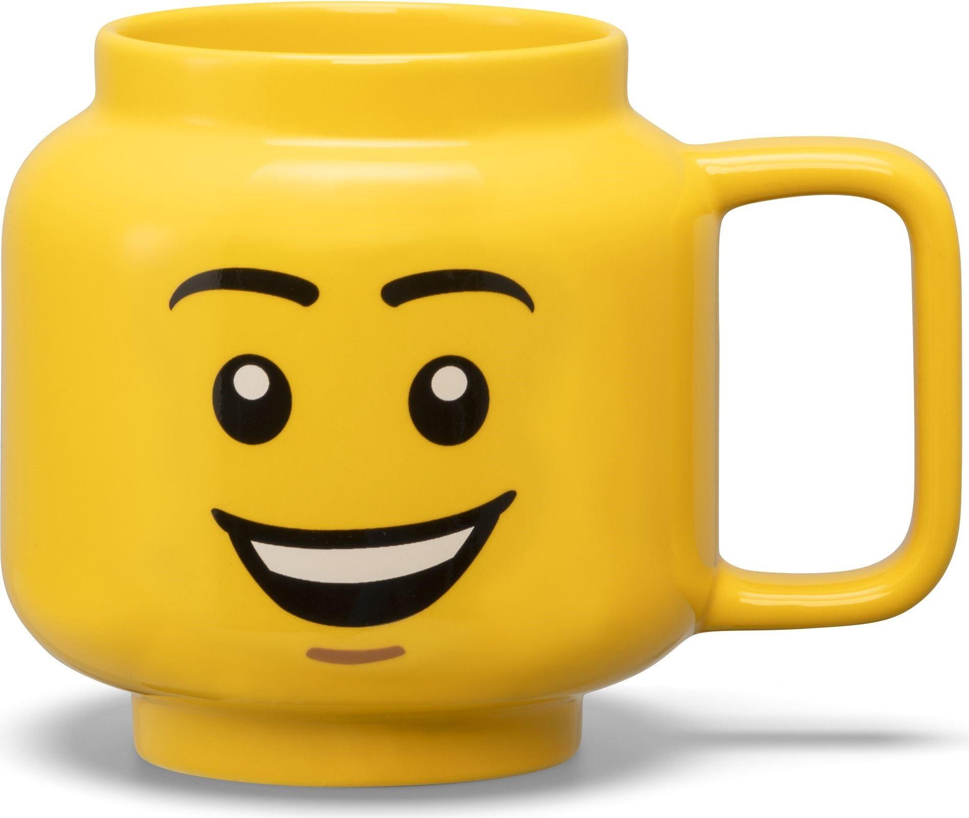 LEGO 5007877 Large Happy Boy Ceramic Mug | BrickEconomy