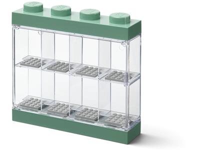 LEGO 5008021 Minifigure Display Case 8 Sand Green | BrickEconomy