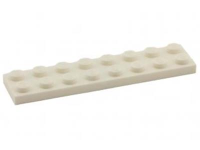 LEGO 5076 Plates 2x8 White | BrickEconomy