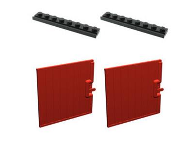 LEGO 5077 Trains Sliding Gates and Rails | BrickEconomy