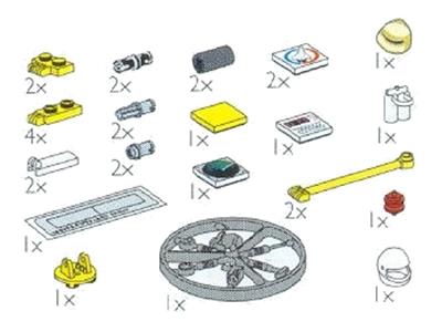LEGO 5125 Town Space Port Launch Command Accessories | BrickEconomy