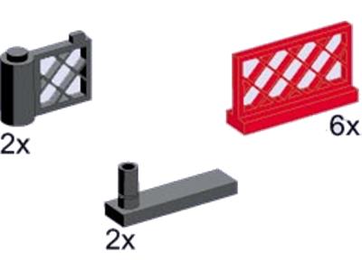 LEGO 5162 6 Fences and 2 Gates | BrickEconomy