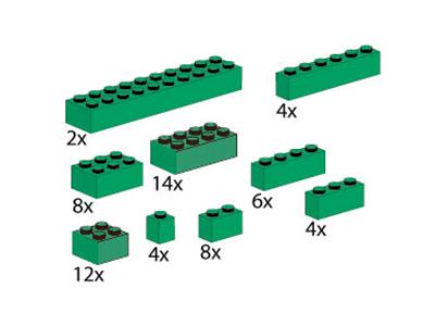 LEGO 5215 Green Bricks Assorted | BrickEconomy