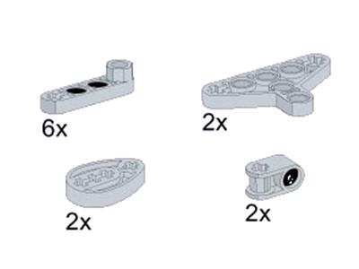 LEGO 5269 Technic Lift-Arms and Triangles | BrickEconomy