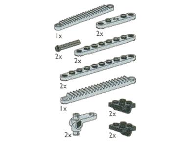 LEGO 5290 Technic Plates, Gear Racks | BrickEconomy