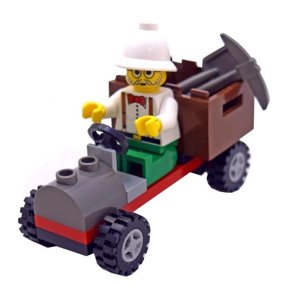 LEGO 5913 Adventurers Dino Island Dr. Kilroy's Car | BrickEconomy