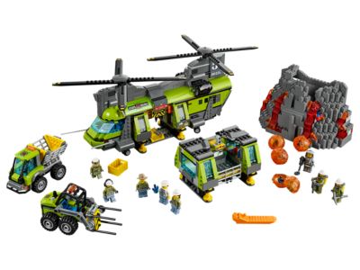 LEGO 60125 City Volcano Heavy-Lift Helicopter | BrickEconomy