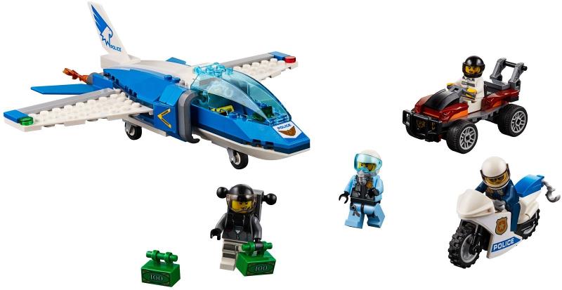 LEGO 60208 City Sky Police Parachute Arrest | BrickEconomy