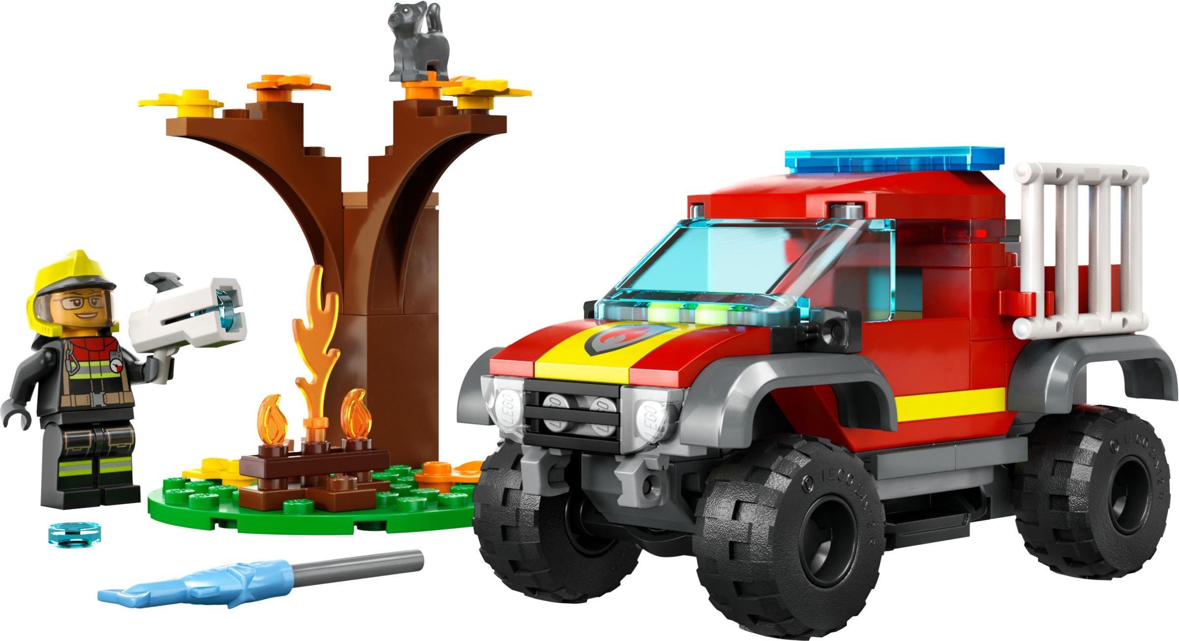 LEGO 60393 City 4x4 Fire Truck Rescue | BrickEconomy
