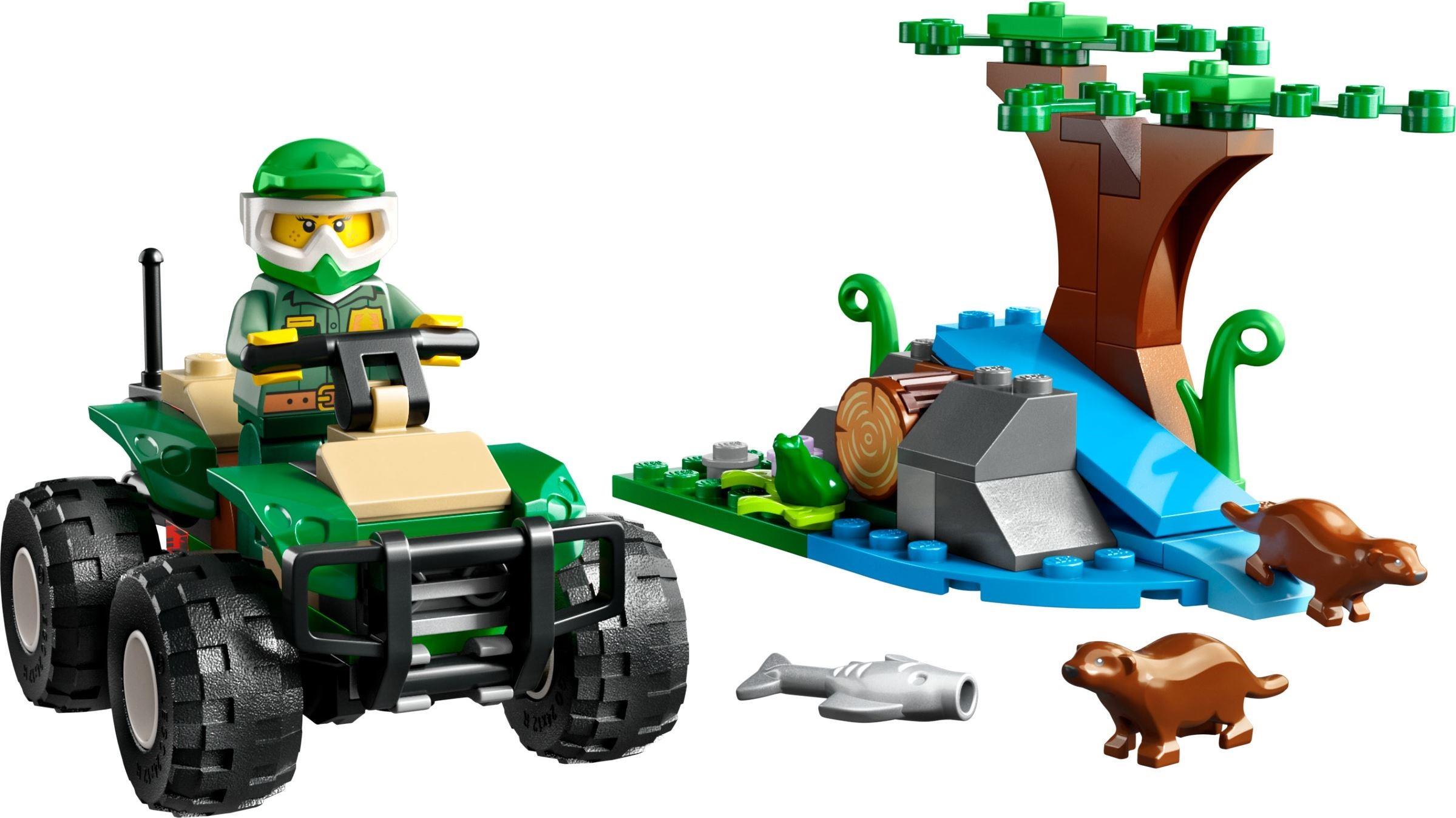 LEGO 60394 City ATV and Otter Habitat | BrickEconomy