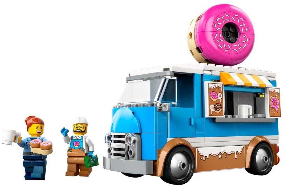 LEGO 60452 City Donut Truck | BrickEconomy