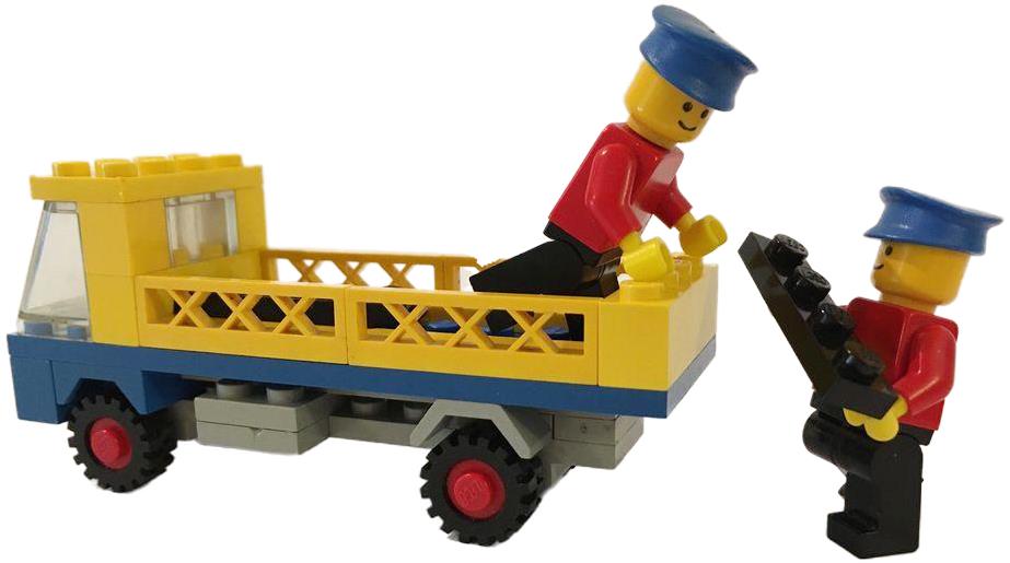 Lego Flatbed Truck With Trailer