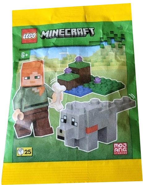 LEGO 662404 Minecraft Alex and Wolf | BrickEconomy