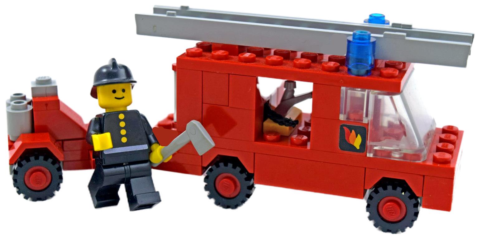 LEGO 672 Fire Engine and Trailer | BrickEconomy