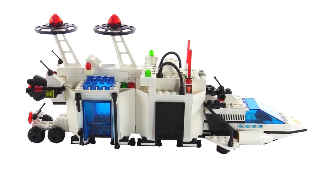 LEGO Classic Space Sonar Transmitting Cruiser From 1988! Set 6783 ...