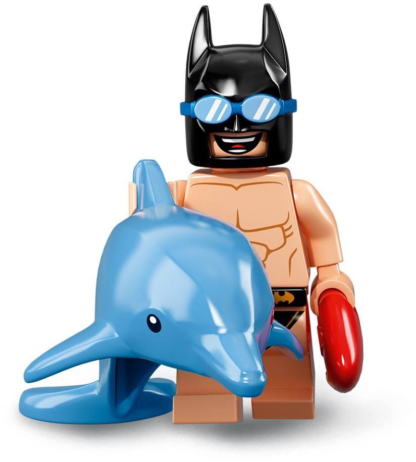 Minifigure Series The LEGO Batman Movie 2 Swimming Pool Batman ...