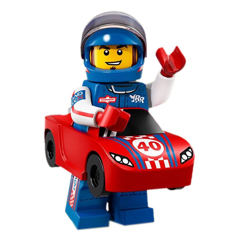LEGO Minifigure Series 18 Race Car Guy | BrickEconomy