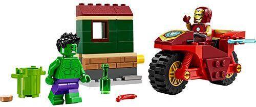 LEGO 76287 Avengers Iron Man with Bike and The Hulk | BrickEconomy