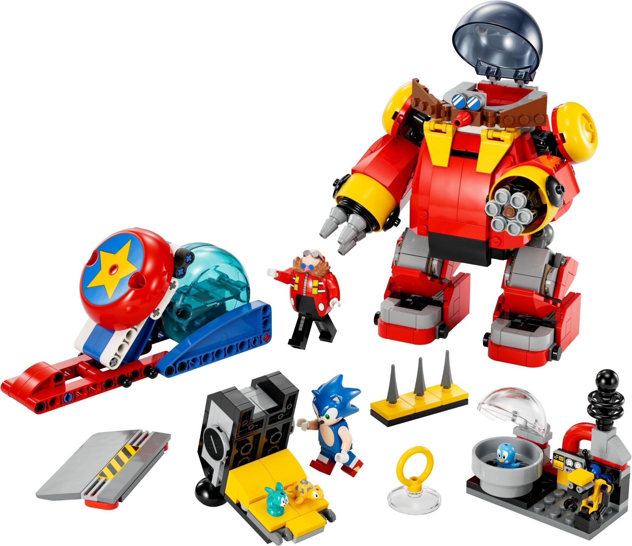 LEGO 76993 Sonic The Hedgehog Sonic Vs Dr Eggman s Death Egg Robot