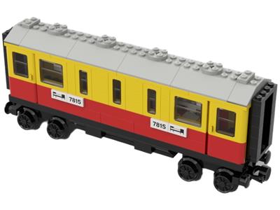 LEGO 7815 Trains Passenger Carriage / Sleeper | BrickEconomy