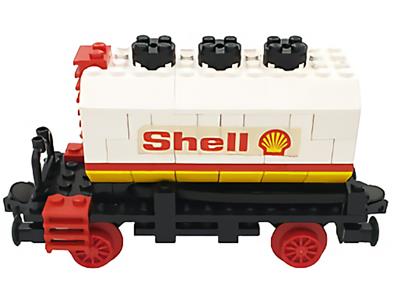 LEGO 7816 Trains Shell Tanker Wagon | BrickEconomy