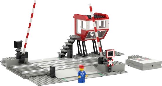 LEGO 7866 Trains Remote Controlled Road Crossing 12 V | BrickEconomy