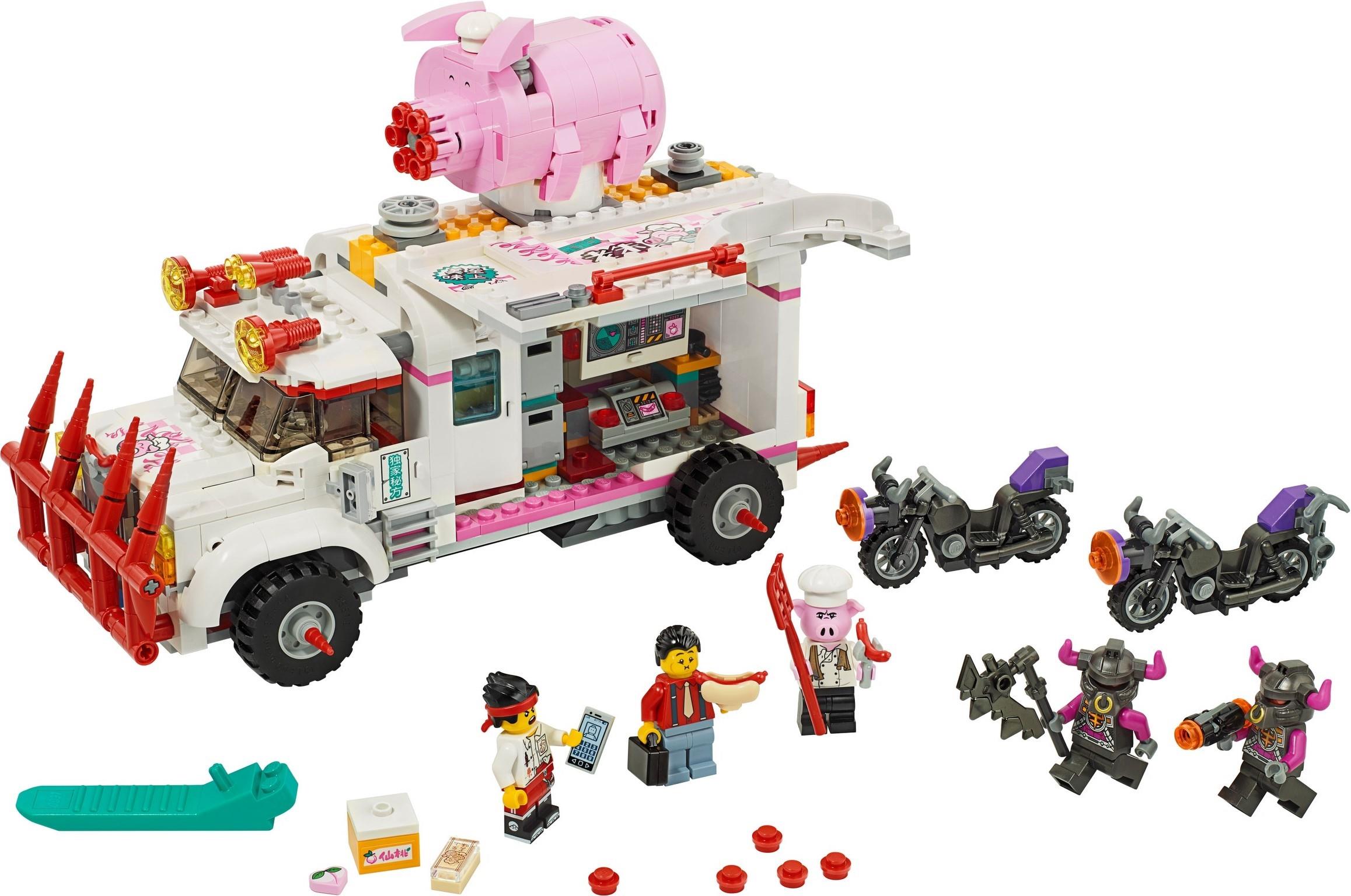 LEGO 80009 Monkie Kid Pigsy's Food Truck | BrickEconomy