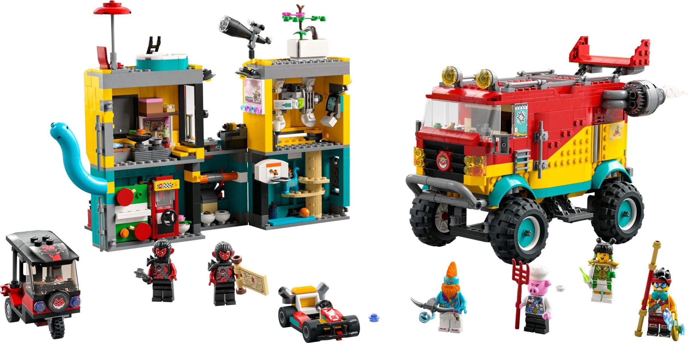 LEGO 80038 Season 3 Monkie Kid's Team Van | BrickEconomy