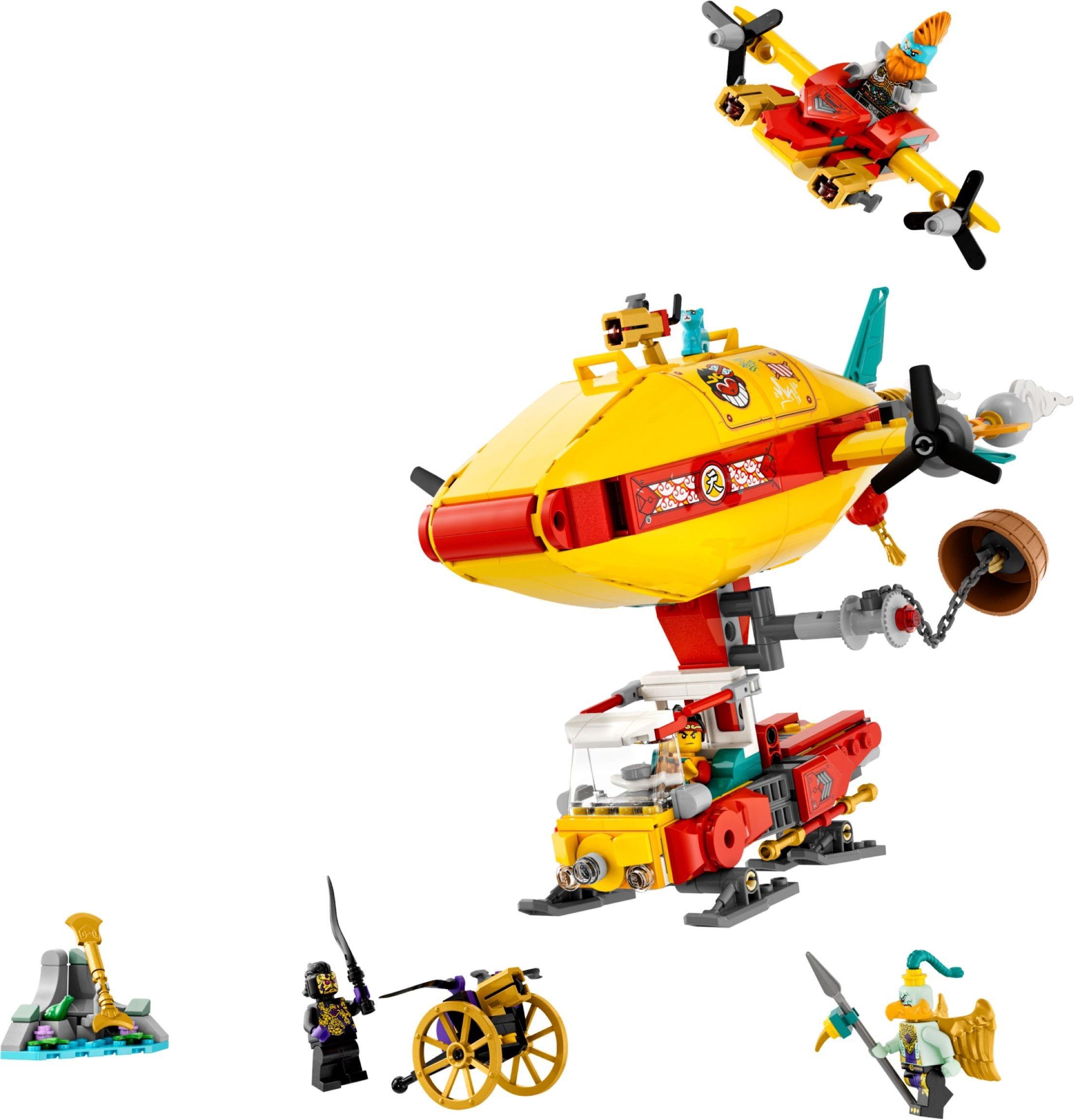LEGO 80046 Season 4 Monkie Kid's Cloud Airship | BrickEconomy