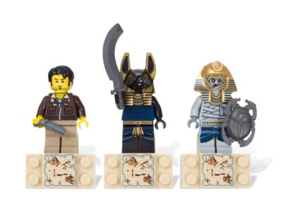 LEGO 853168 Magnet Set Amset-Ra, Jack Raines and Anubis Guard ...