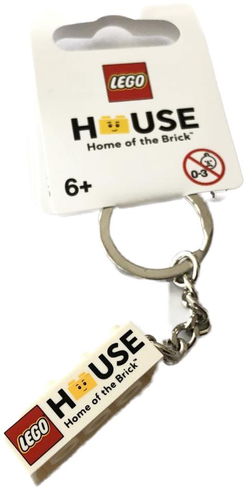 853712 The LEGO House 2x4 Brick Key Chain | BrickEconomy