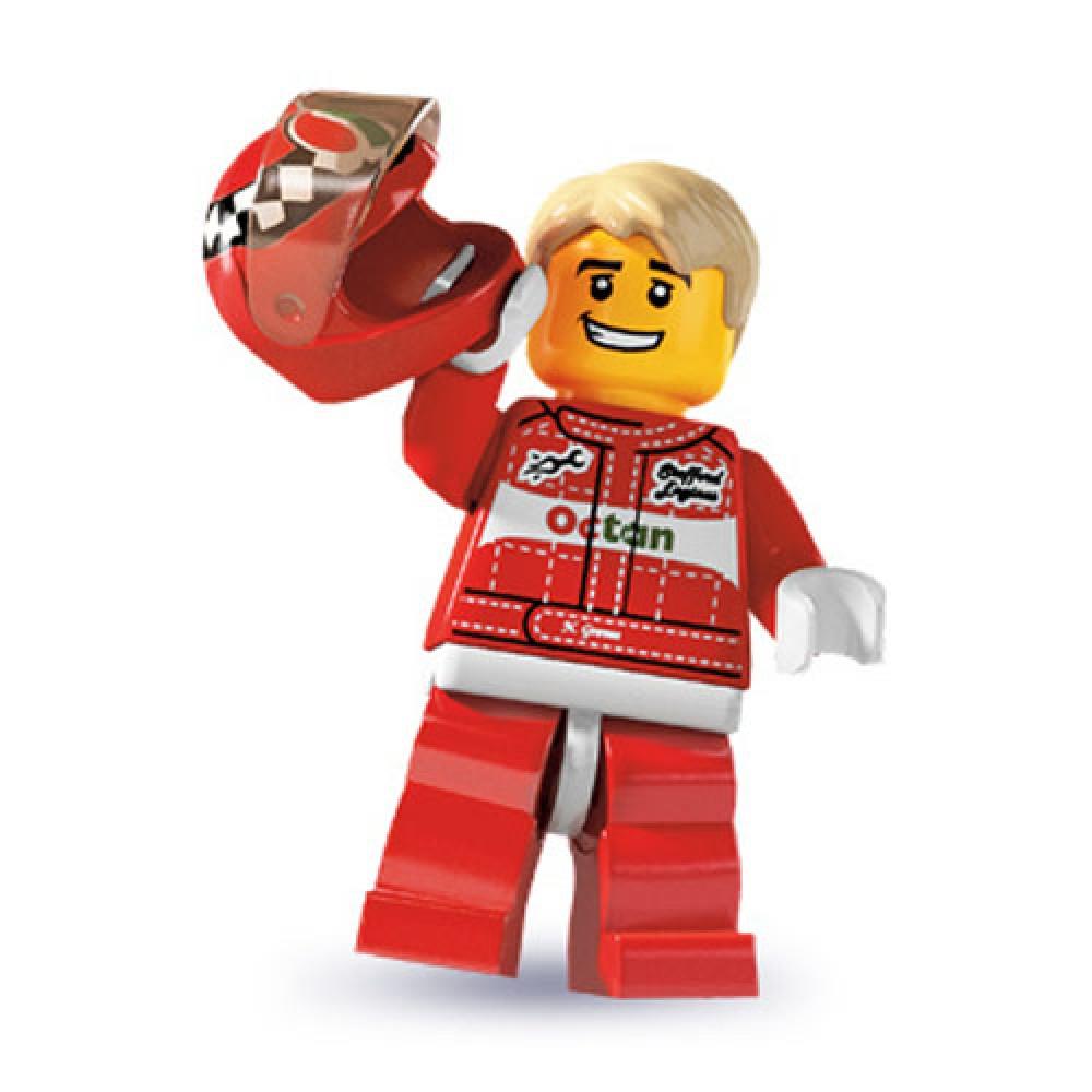 LEGO Minifigure Series 3 Race Car Driver | BrickEconomy