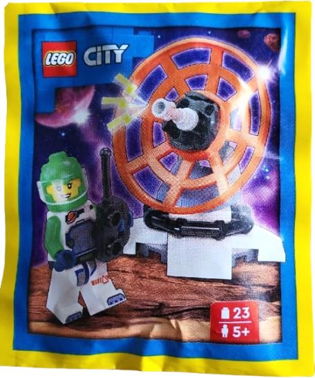 LEGO 952411 City Astronaut with Space Satellite | BrickEconomy