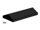 LEGO 2x4 Ridge Roof Tiles, Low Sloped Black | BrickEconomy